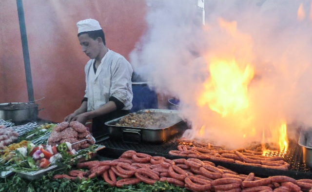 street food in Morocco - Maggie J's Fabulous Food Blog